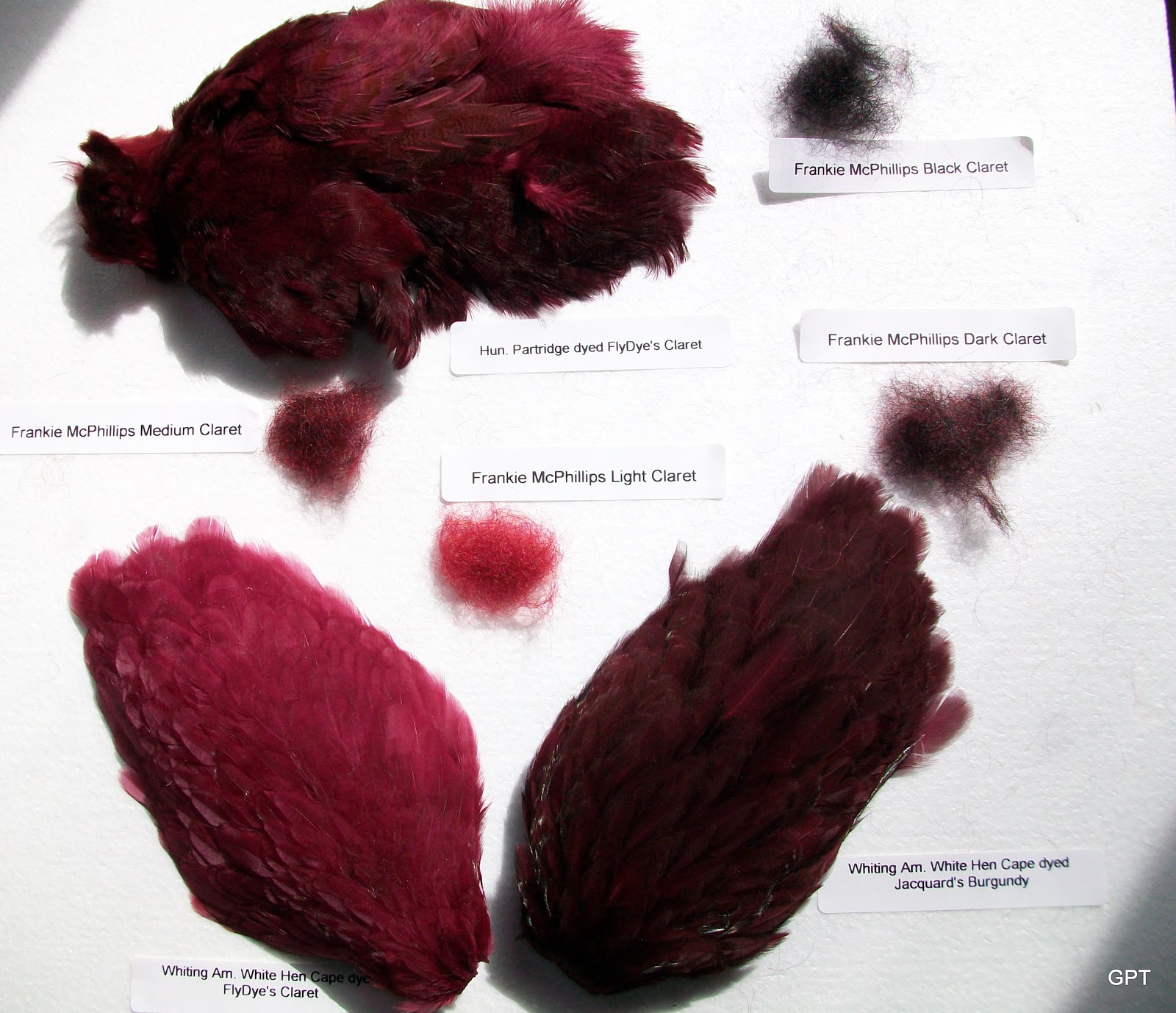 The River's Course: Shades of Claret