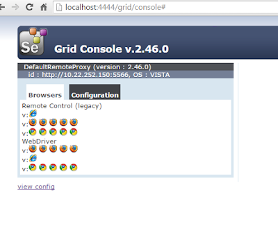 How To Configure Selenium Grid 2 Node To Run WebDriver Test