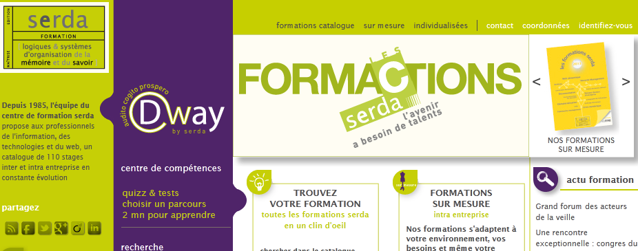 Serda Formation: janvier 2013