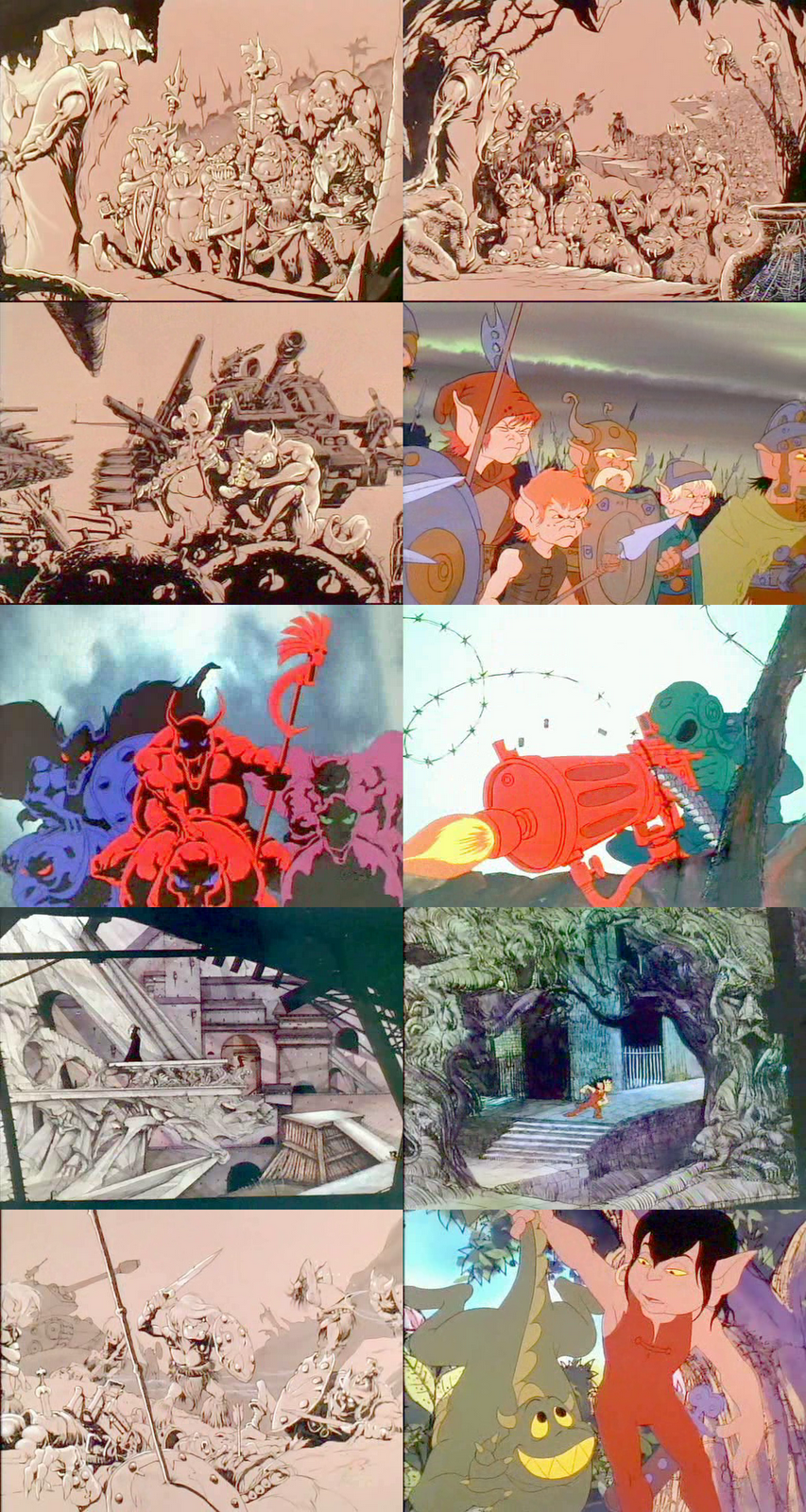 Hitting Dirtside: Latest Inspiration: Wizards (1977)