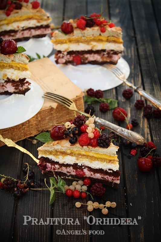 Angel's food: Prajitura Orhideea