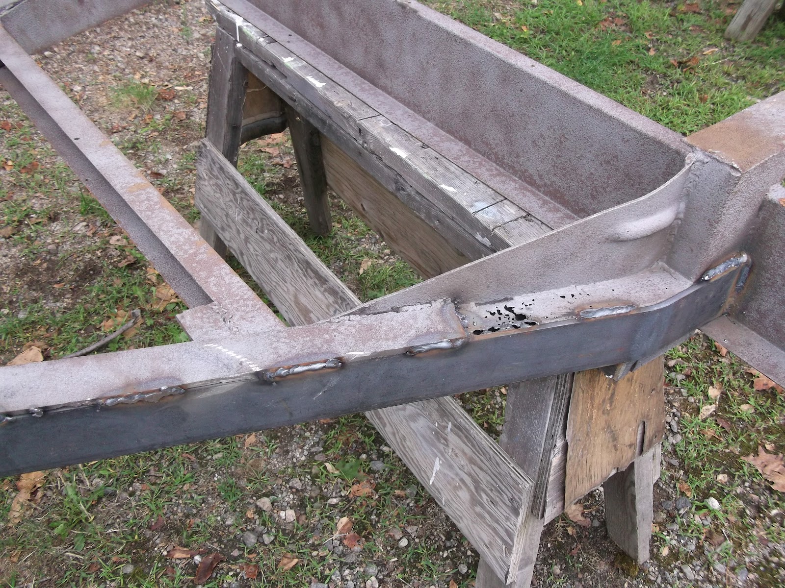 72 Boler Restoration: Back from the welding shop