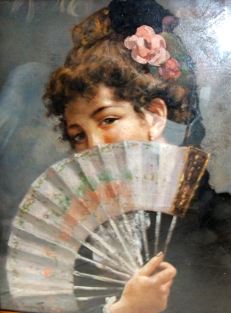 Ulisse CAPUTO (1872-1948) | Catherine La Rose ~ The Poet of Painting