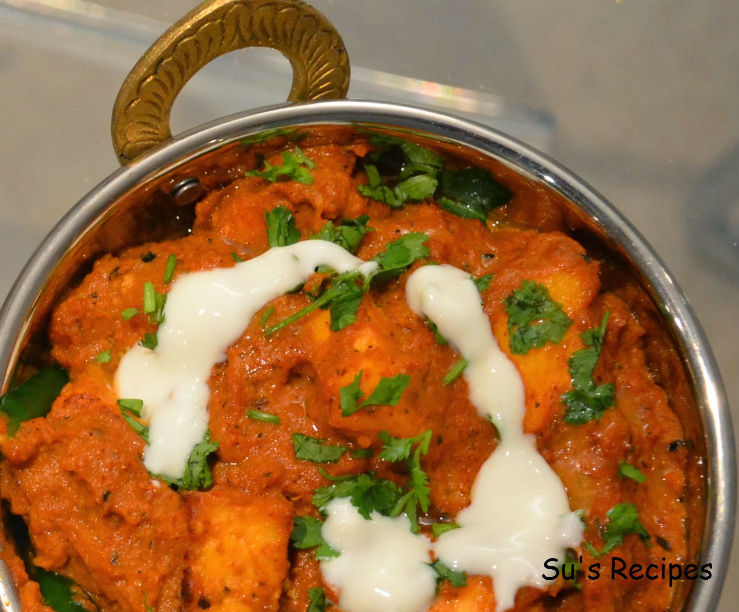 Su's Recipes: Paneer Butter Masala