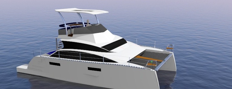 LargeCatamaransForSale: Island Spirit Introduces New 38' Power Catamaran