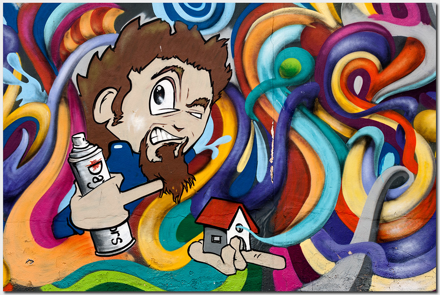 Miggrado: El graffitero.