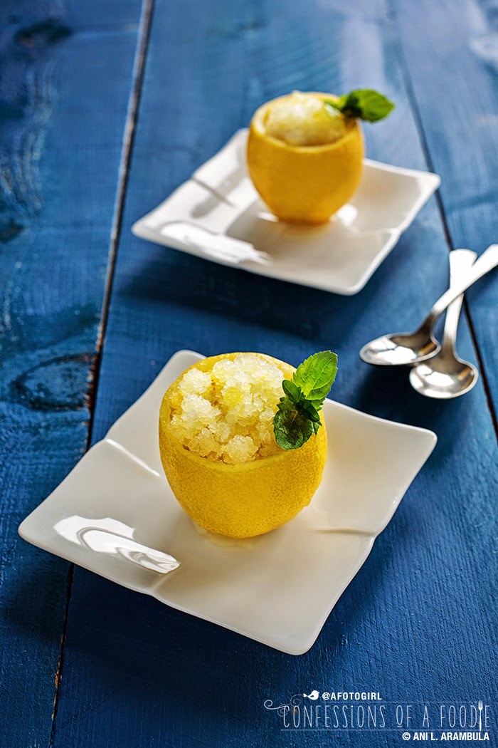 Meyer Lemon Granita