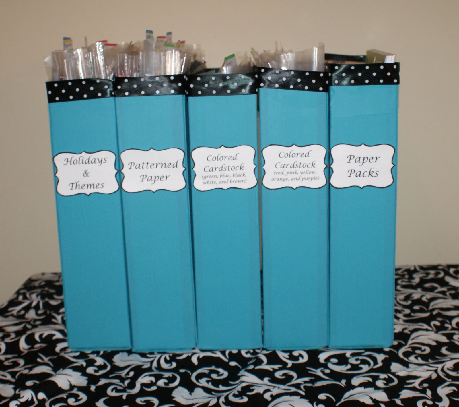 Coley's Corner: Thrifty Paper Storage