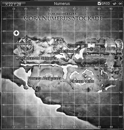 Rf Online: Mapa e Localização de monstros das 3 raças