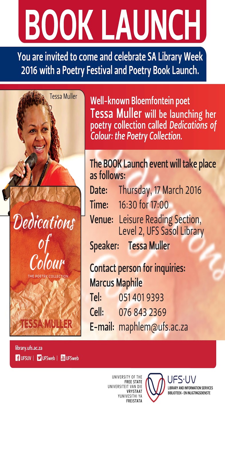 LIASA FS Branch: SA LIBRARY WEEK AT UFS LIBRARY