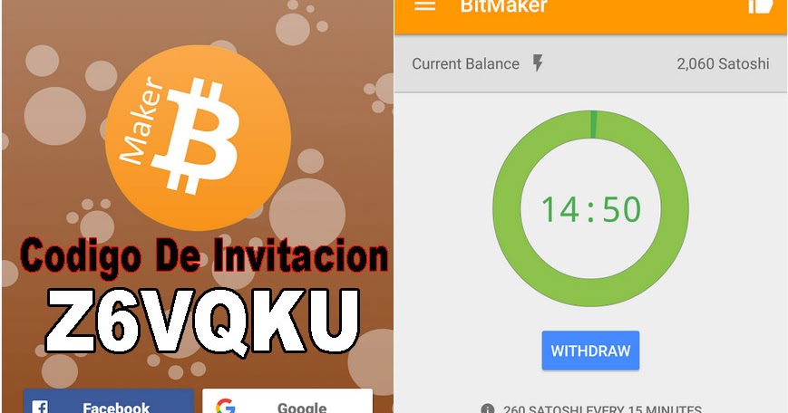 Ideas y Dinero: BitMaker APP Movil Para Ganar Bitcoin