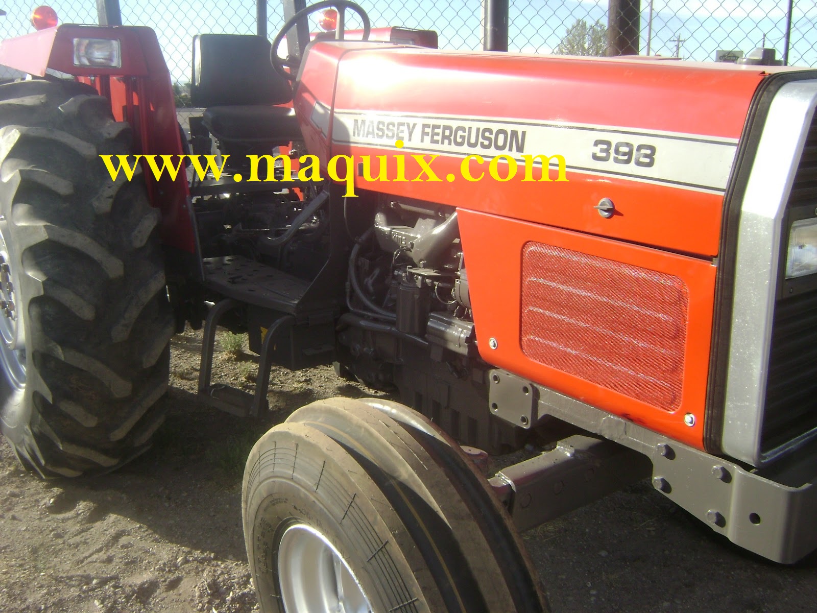 MAQUINARIA AGRICOLA INDUSTRIAL: Tractor Massey Ferguson 398s Turbo ...