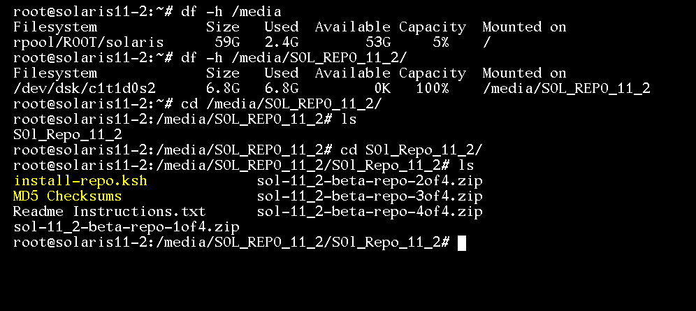 Configure IPS Repository on Oracle Solaris 11.2