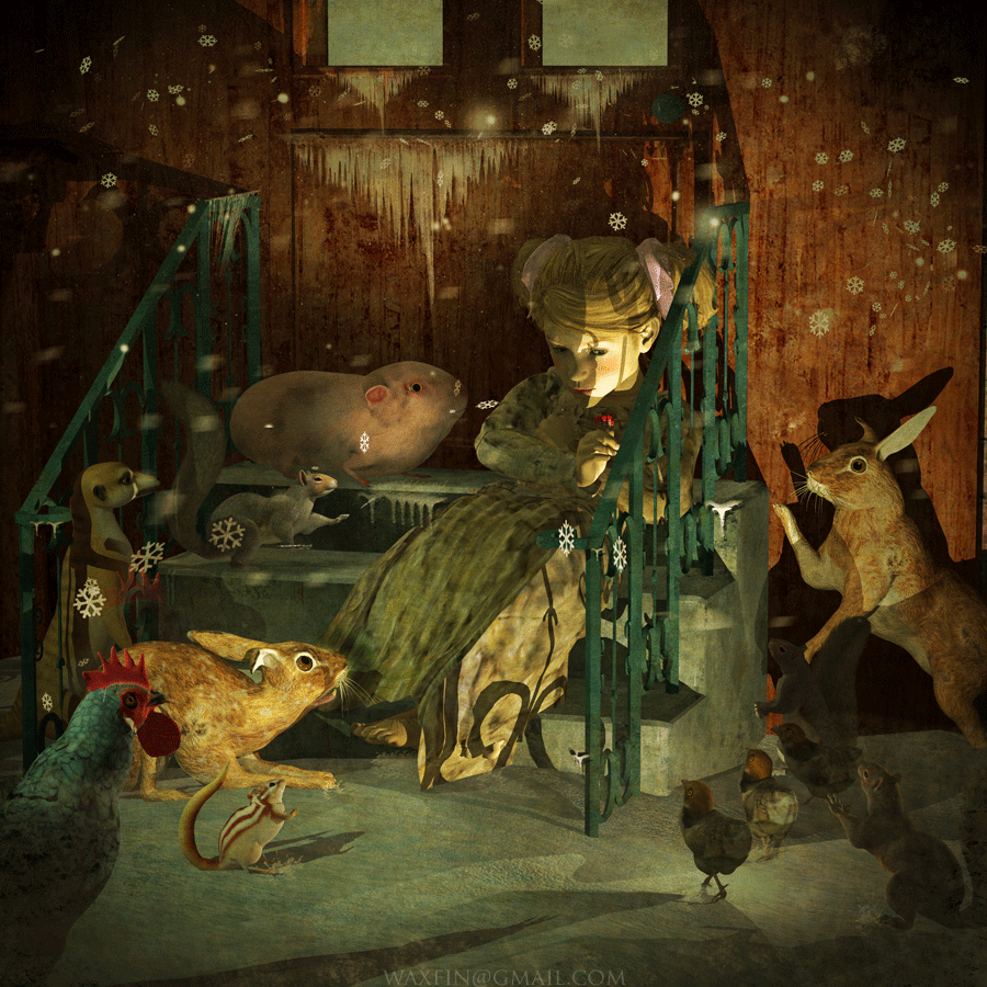 Andrew Finnie Artist and Illustrator Portfolio 2: The Little Matchstick ...
