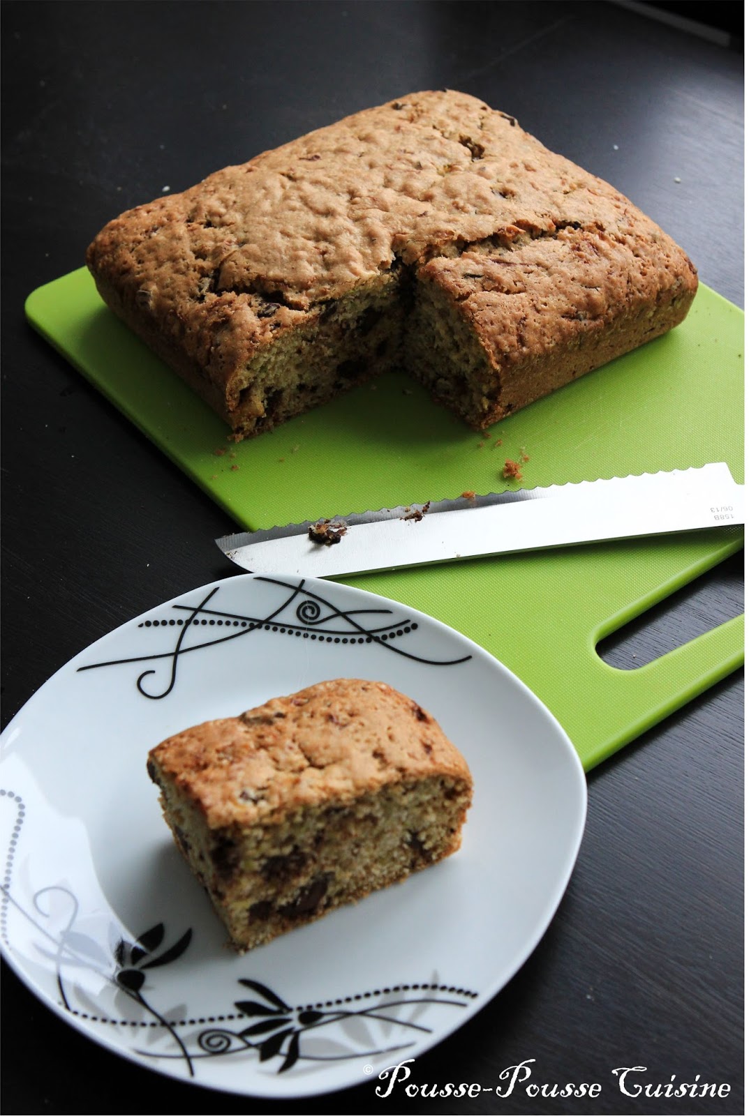 Pousse-Pousse Cuisine: Gâteau à la courgette, beurre de cacahuète et ...
