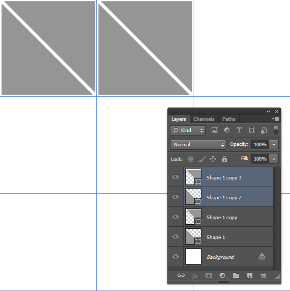 PhotoEffect: Create a Triangle Grid Collage in Photoshop