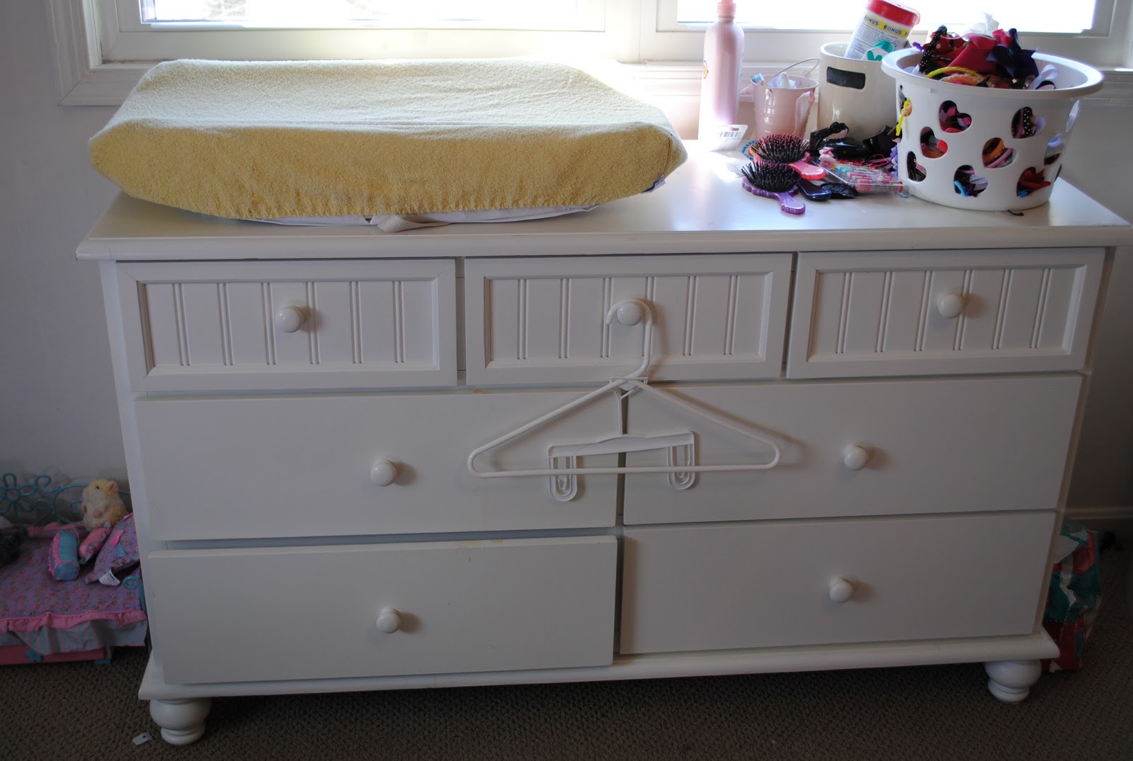 Serenity Now: Dresser Top Makeover (Spring Cleaning)