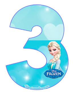 Frozen Elsa Alphabet with Hearts. Abecedario de Elsa de Frozen con ...