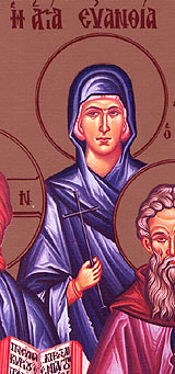 ORTHODOX CHRISTIANITY THEN AND NOW: Venerable Evanthia