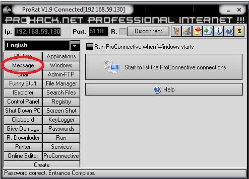 How to create a simple trojan horse (with ProRat) ~ INSIDER ATTACK
