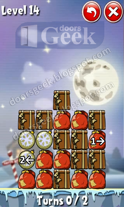 Move the Box [North Pole] Level 14 ~ Doors Geek