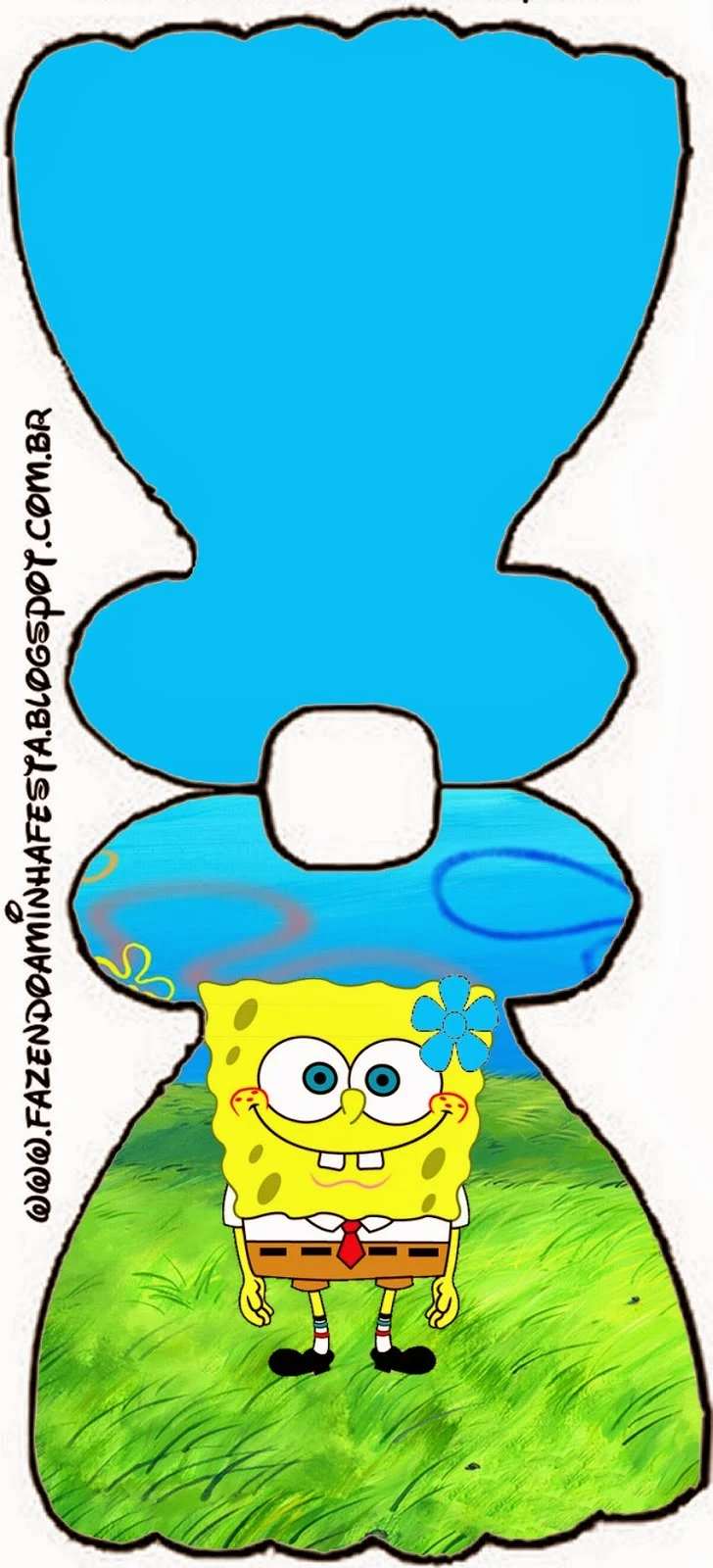 SpongeBob SquarePants: Free Printable Cards and Invitations. - Oh My ...