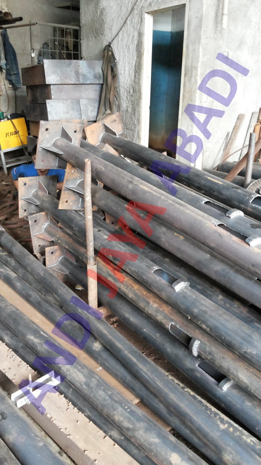 AJA: Proses Produksi Tiang PLN / Listrik & Tiang PJU Bulat