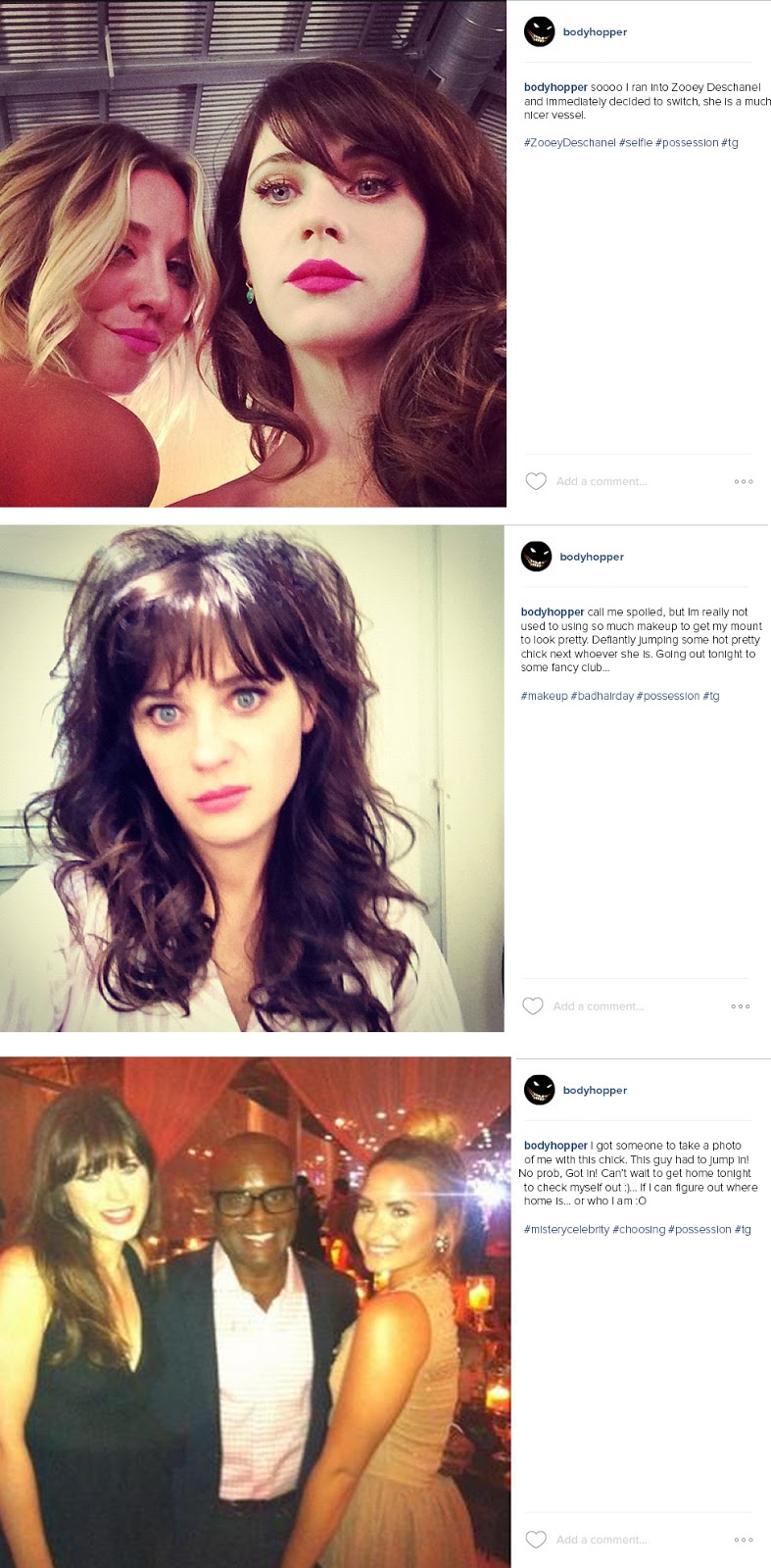 Magpie's TG captions: #bodyhopper part 1