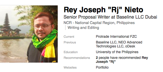 The Real Thinking Pinoy: Rey Joseph Nieto: Isang Ordinaryong Mamayang ...