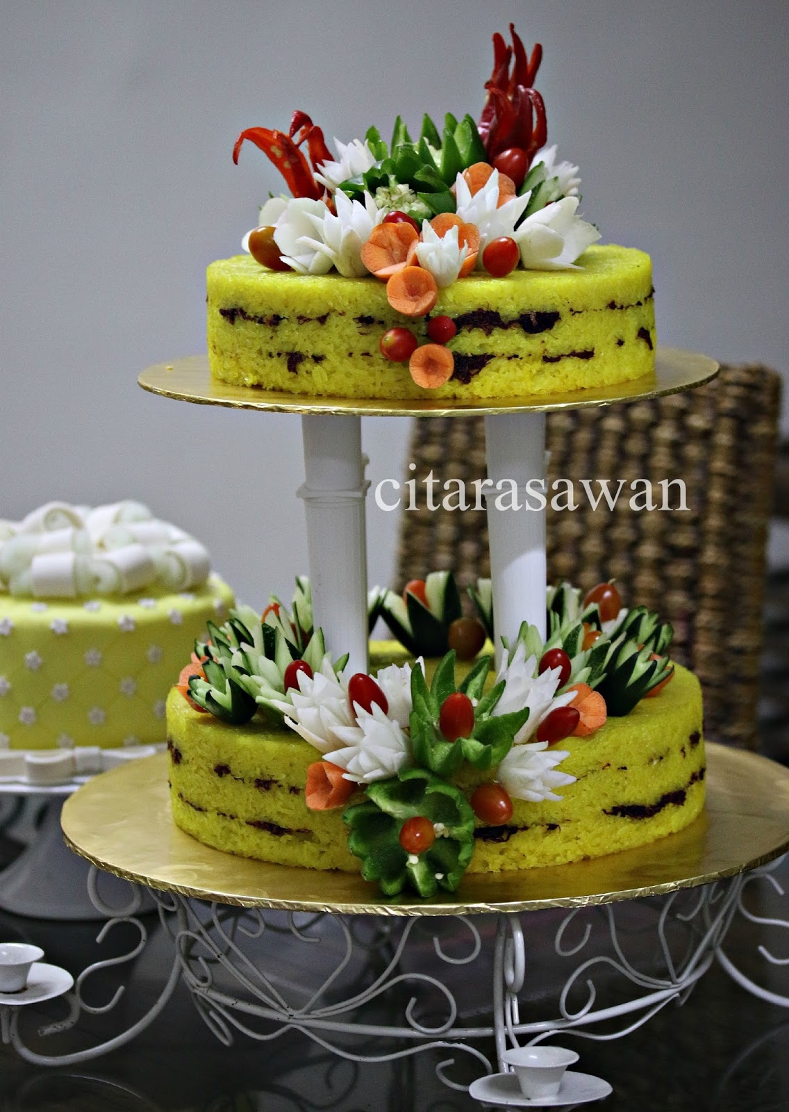 Pulut Kuning 2 Tingkat Perkahwinan - Adina Ampang ~ Must Read!