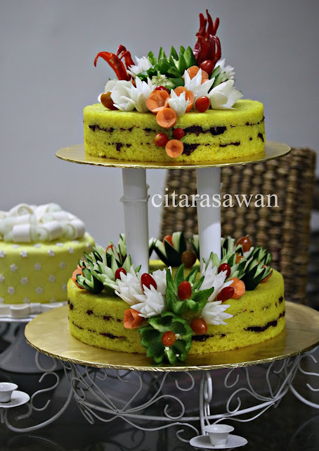 Pulut Kuning 2 Tingkat Perkahwinan - Adina Ampang ~ Must Read!