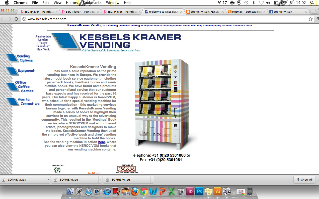 Sophie Wilson//Design Context: Image//D&AD & Rain//KesselsKramer.