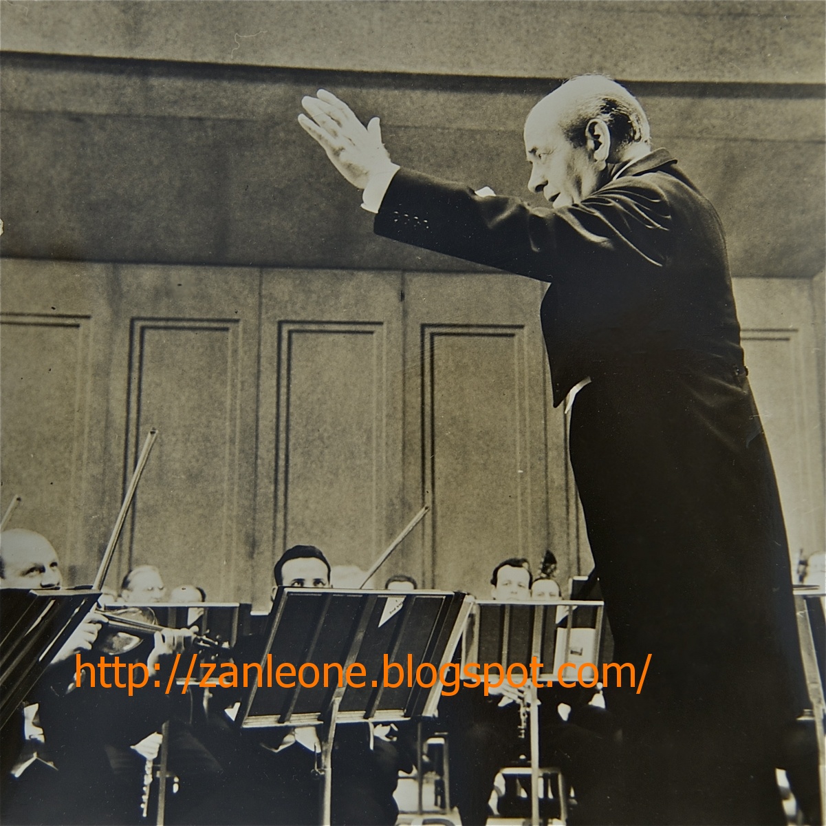 Foto Zanleone Roberto: Foto inedite Eugene Ormandy (2 foto)
