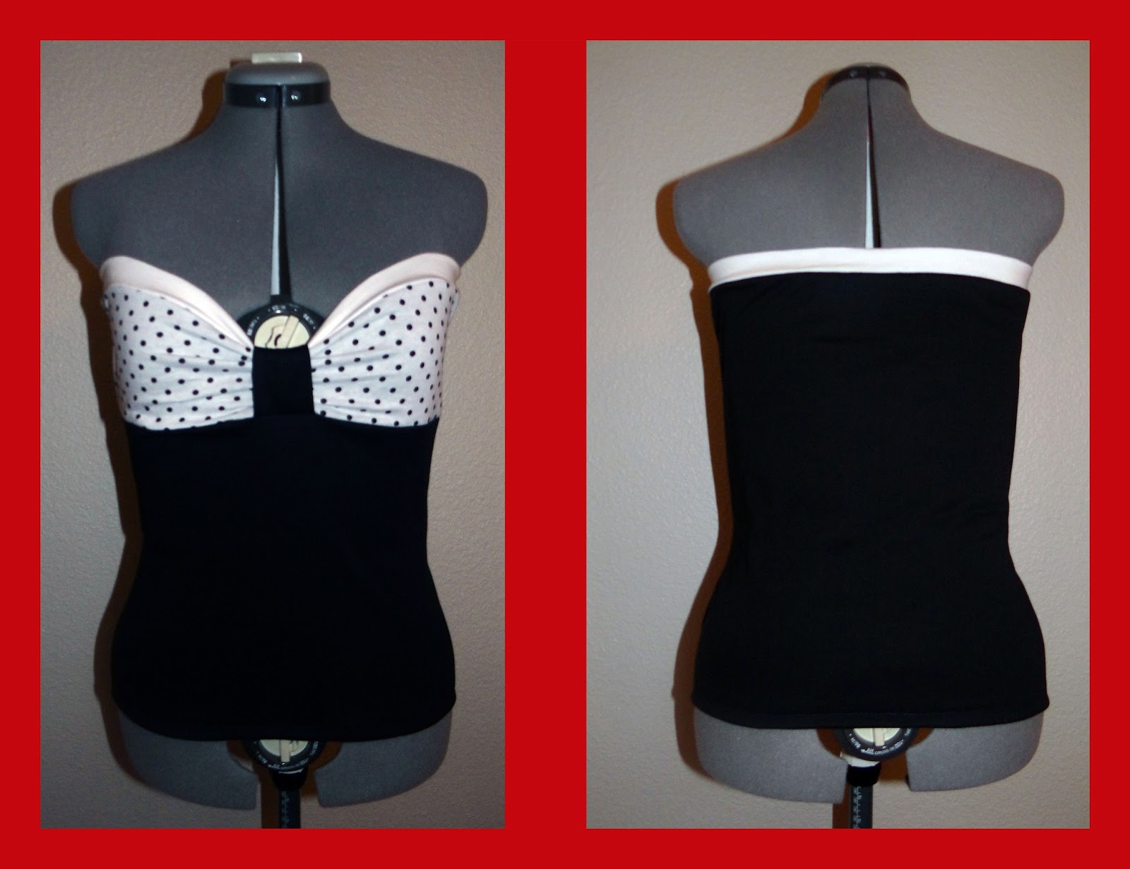 The Psycho Dame behind Poofhawk Clothing: Sweetheart Bust Loop Tube Top ...
