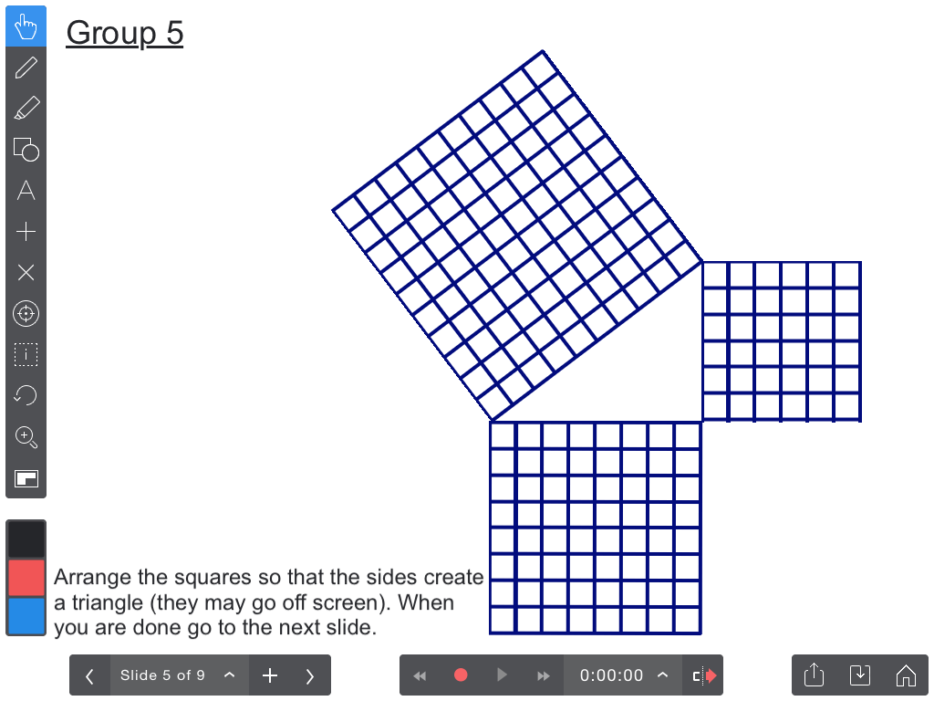 Engaging Math: The Area Representation of Pythagorean Theorem