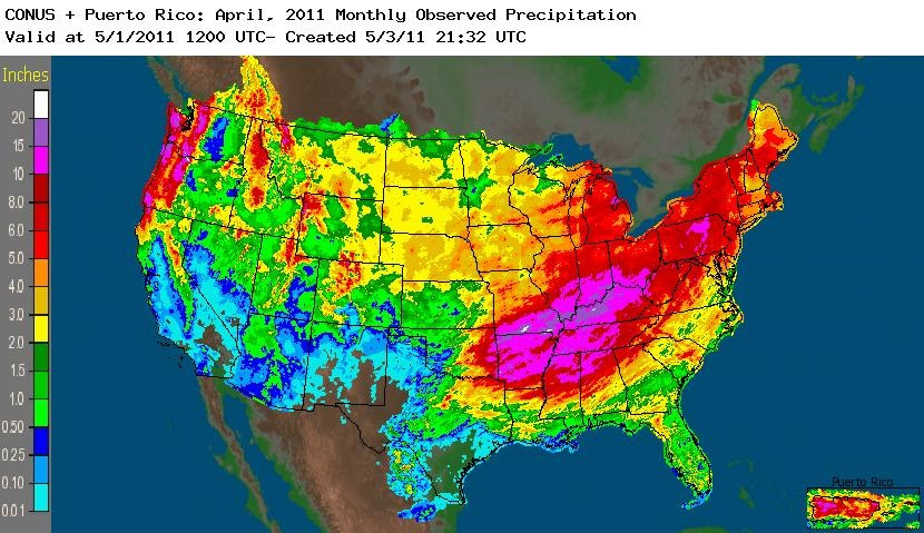 Mountain Weather: Wet and Wild Weather in April & Early May