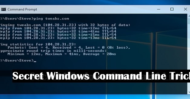 Ten Top Windows Secret Command Prompt Hacks Will Make Your Life Easier ...