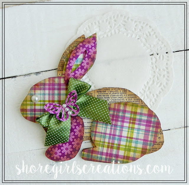 Shoregirl's Creations: Bunny Shape Card