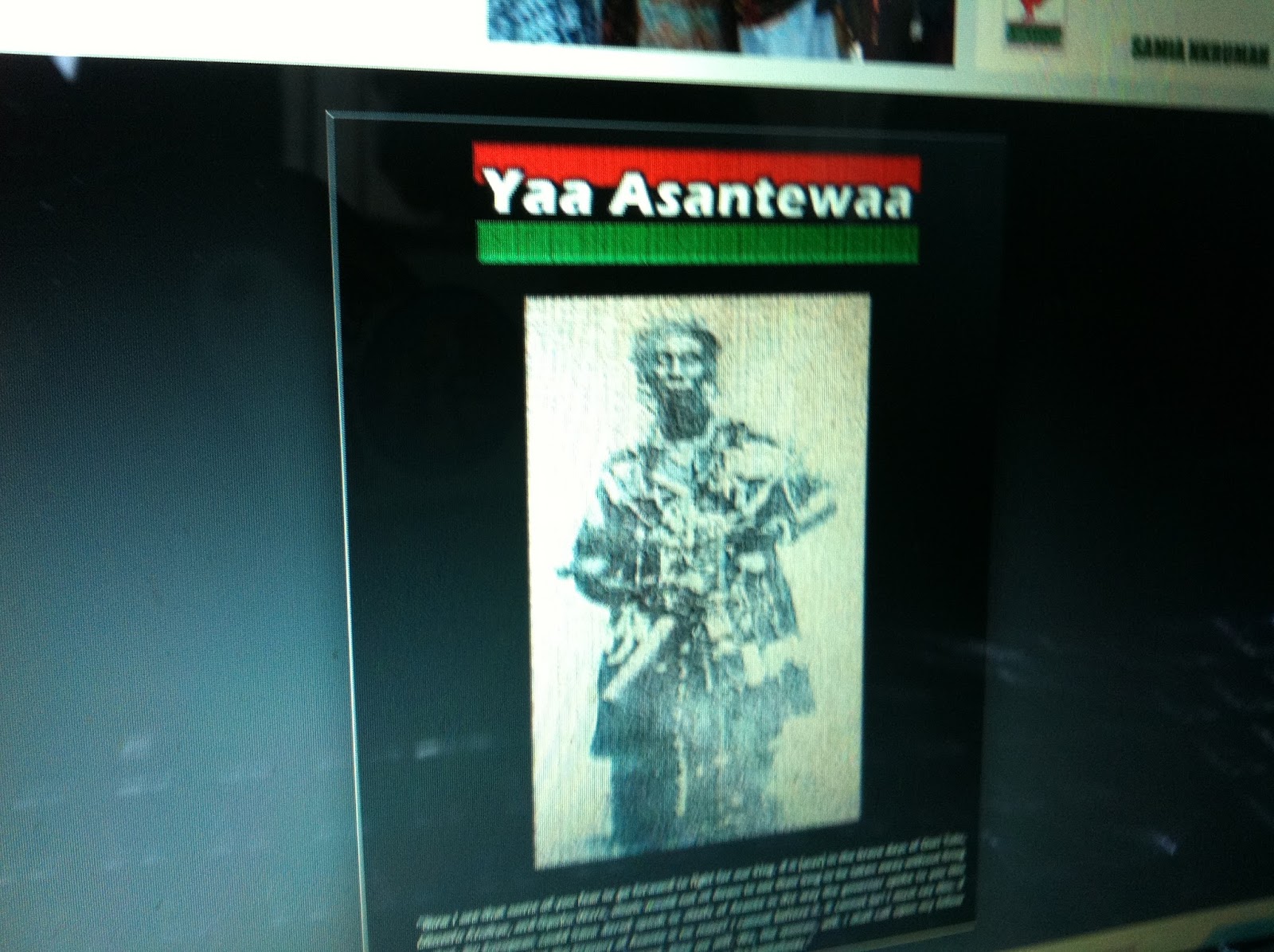 THE BLACK SOCIAL HISTORY:: BLACK SOCIAL HISTORY - AFRO-GHANAIAN " YAA ...