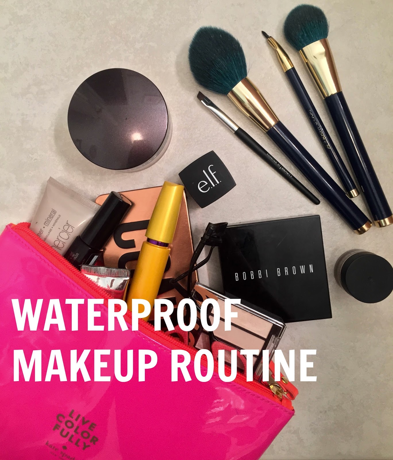 Summer Waterproof Makeup Routine for the Beach or Pool ♡ - Thoughts by Thea