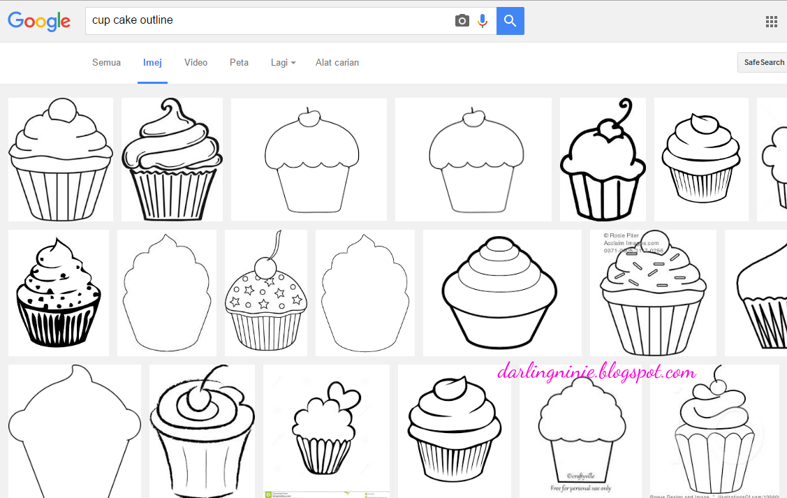 TUTO PE9 - Guna gambar google (OUTLINE) | Darling Ninie