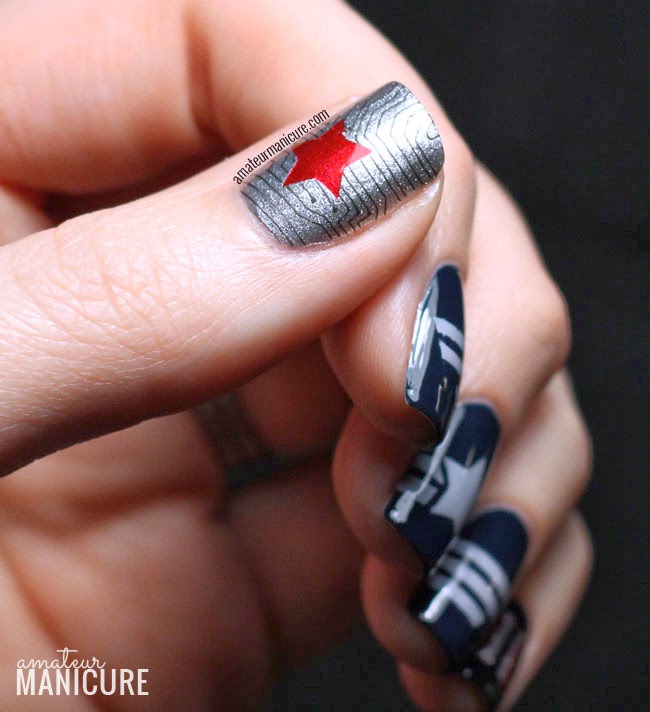 Amateur Manicure : A Nail Art Blog: Captain America: The Winter Soldier ...