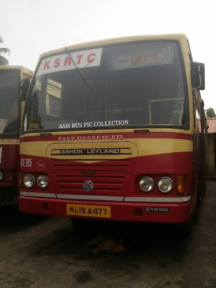 KSRTC FAST PASSENGER BUSES BY ASHIK B,THODUPUZHA - KSRTC TEAM KCK