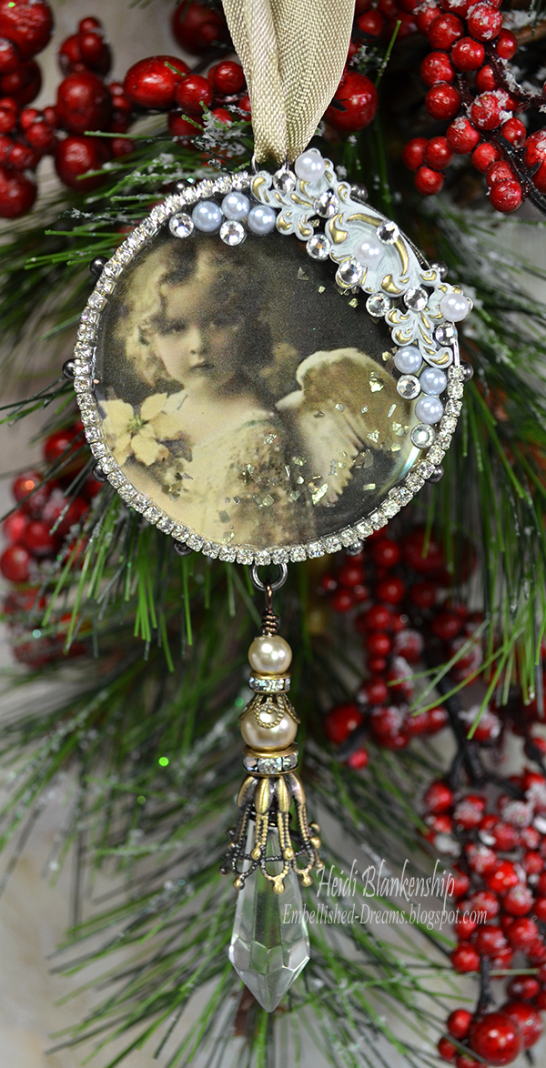 Embellished Dreams: Vintage Christmas Angel Ornament - ButterBeeScraps ...