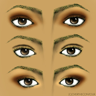 Over The Contour: Eyeshadow For Unproportioned Eyes.