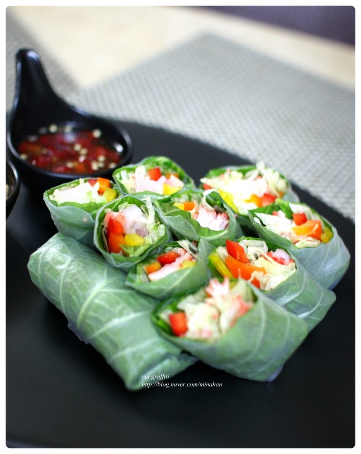 Korean & Asian Food: Vietnamese rice wraps - Vietnamese Food