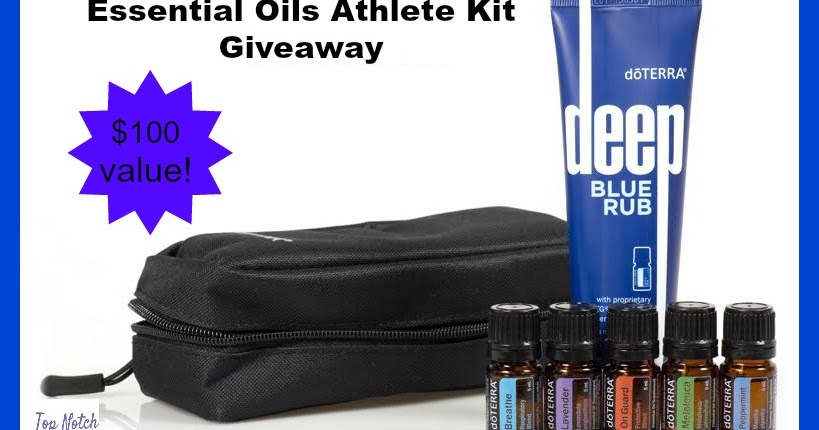 Top Notch Material: Essential Oils Athlete Kit Giveaway