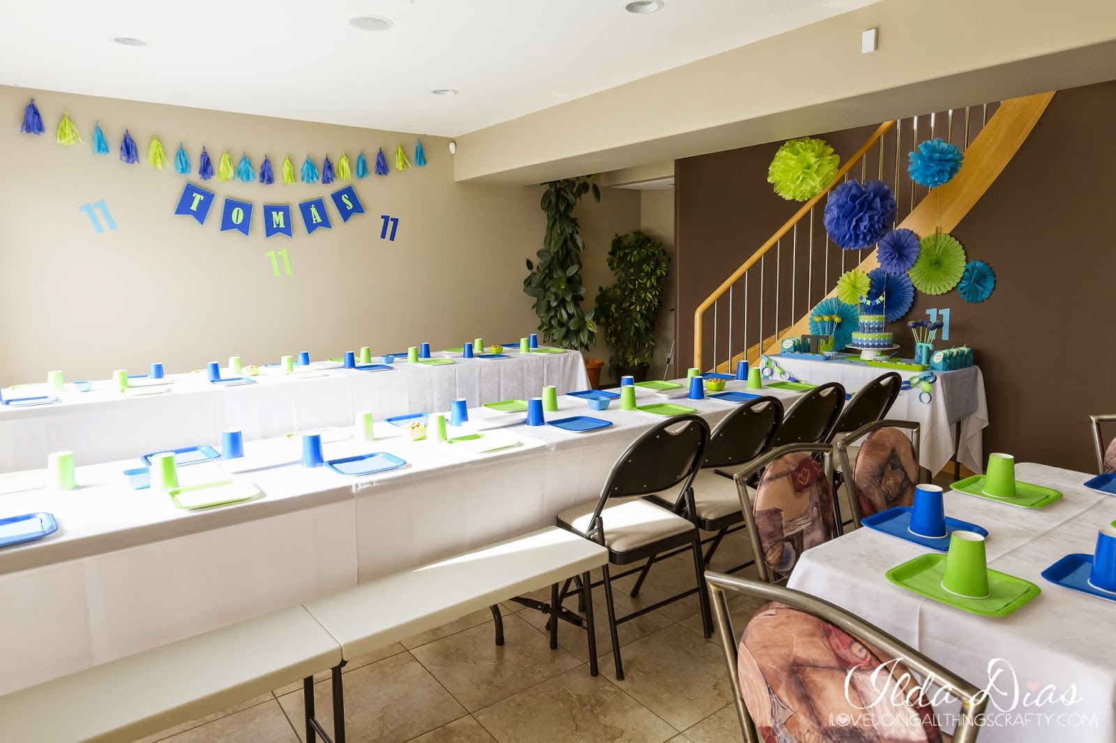 I Love Doing All Things Crafty Simple Blue And Green Birthday Party Theme Tomas 11th Birthday i-love-doing-all-things-crafty-simple-blue-and-green-birthday-party-theme-tomas-11th-birthday