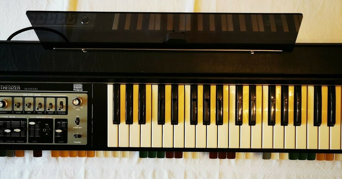 MATRIXSYNTH: Roland SH-2000 Synthesizer SN 485293