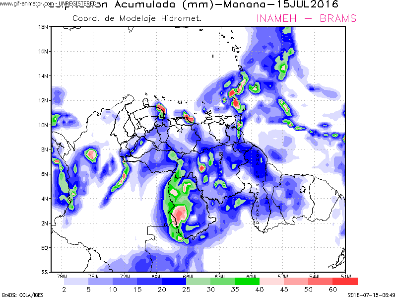 El tiempo meteorológico en Venezuela: Previsión meteorológica para ...